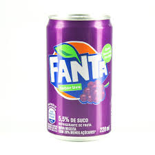 Refrigerante Fanta Uva Lata 220 ml - Central Supermercados