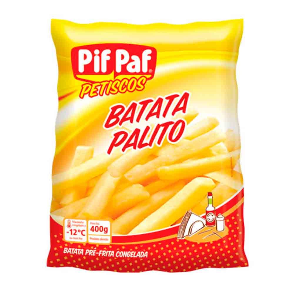 Batata Pre Frita Pif Paf Pacote 400g - Central Supermercados