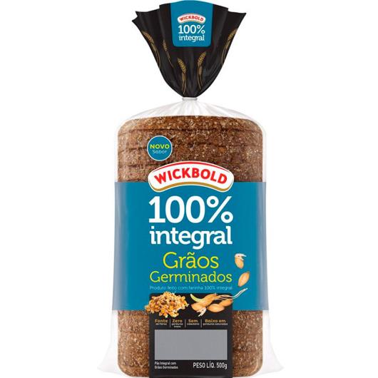 Pão Wickbold Grãos Germinados 100% Integral 500G - Central Supermercados